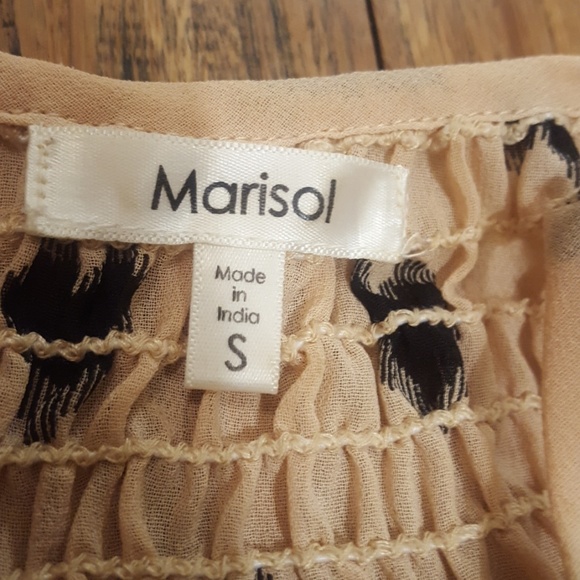 Marisol | Tops | Marisol Black And Pink Shirt With Black Hearts | Poshmark